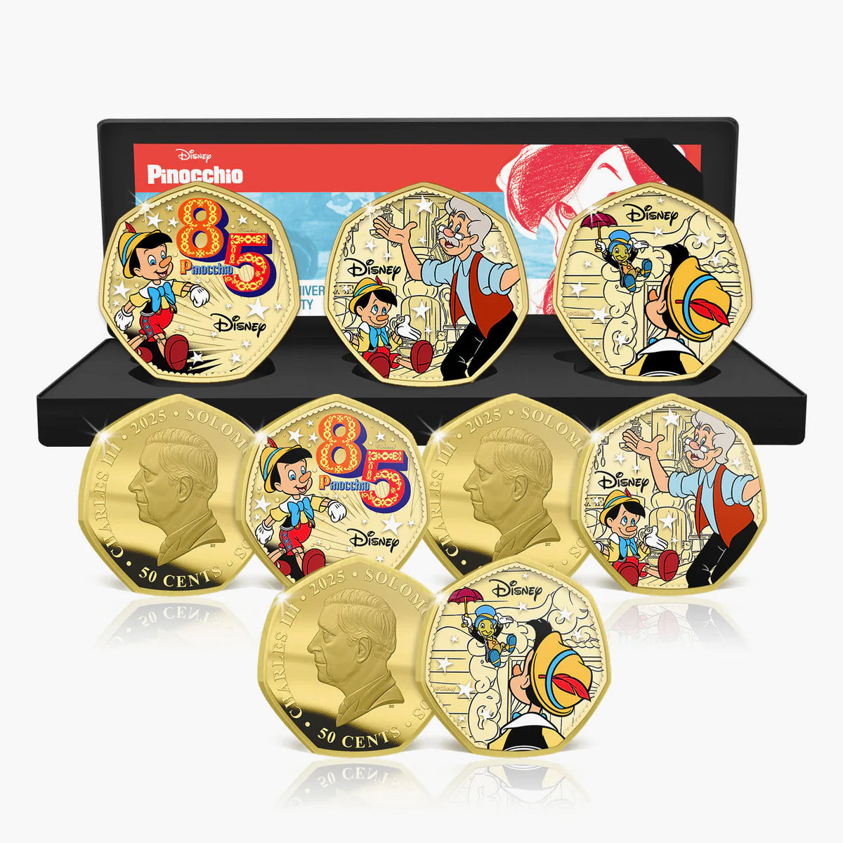 Pinocchio 85th Anniversary 2025 Vergulde Box Set Editie – Numisnexus